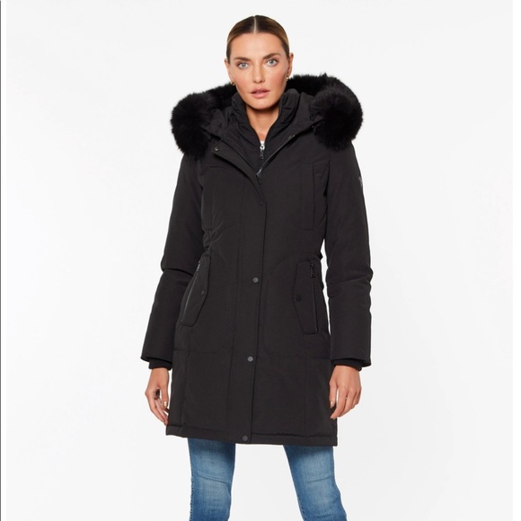 1 Madison | Jackets & Coats | Nwt Womens Madison Expedition Black Parka ...